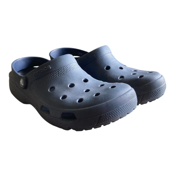 CROCS | Shoes | Crocs Blue Water Shoes With Ventilation And Heel Strap ...